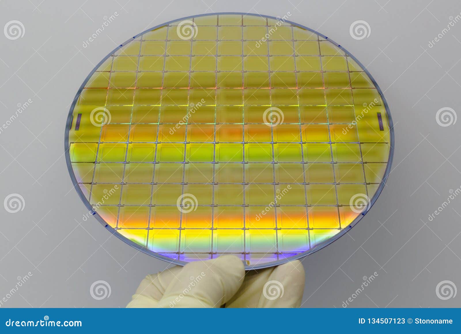 Silicon Wafers and Microcircuits - a Wafer is a Thin Slice of ...