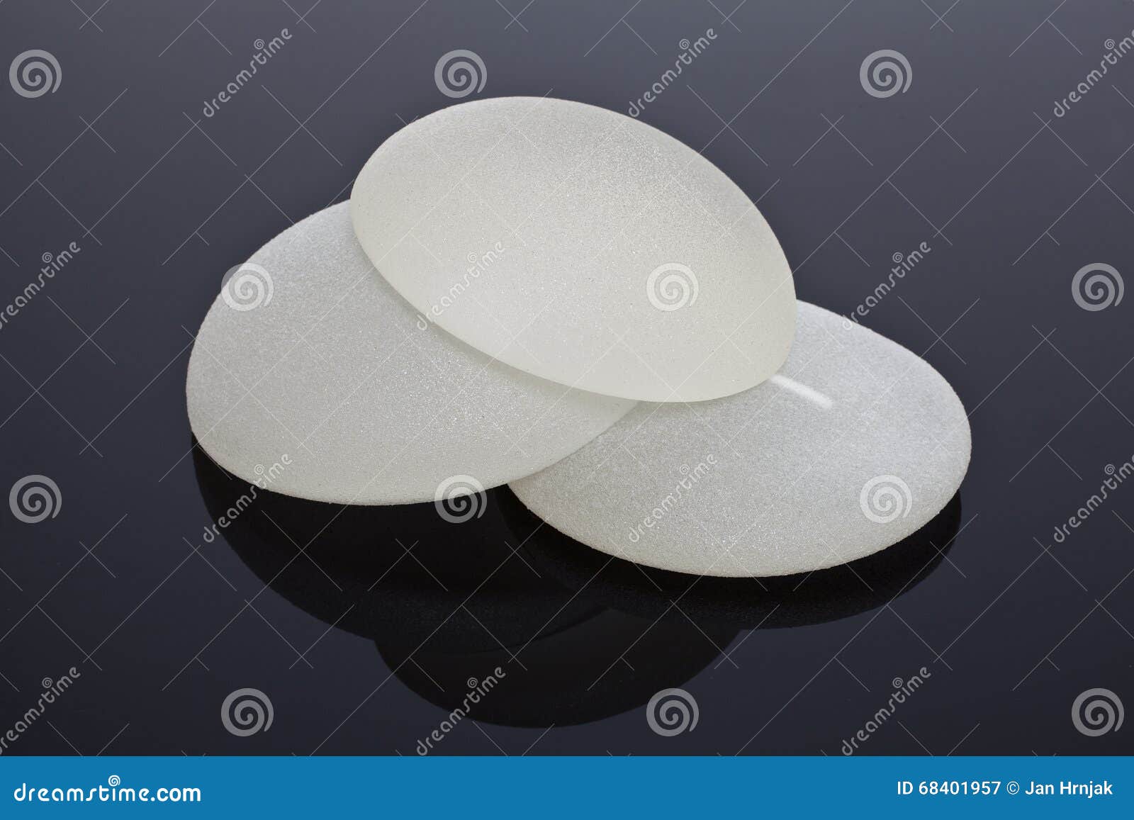 Silicone breast implants stock image. Image of improvement - 68401957