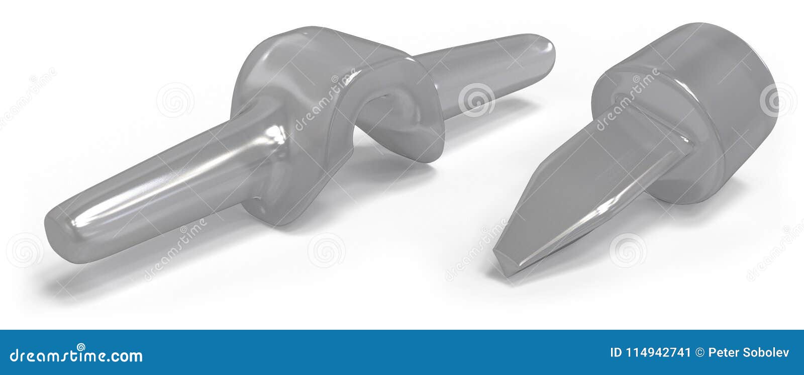 Silicone finger implants stock illustration. Illustration of surgery ...