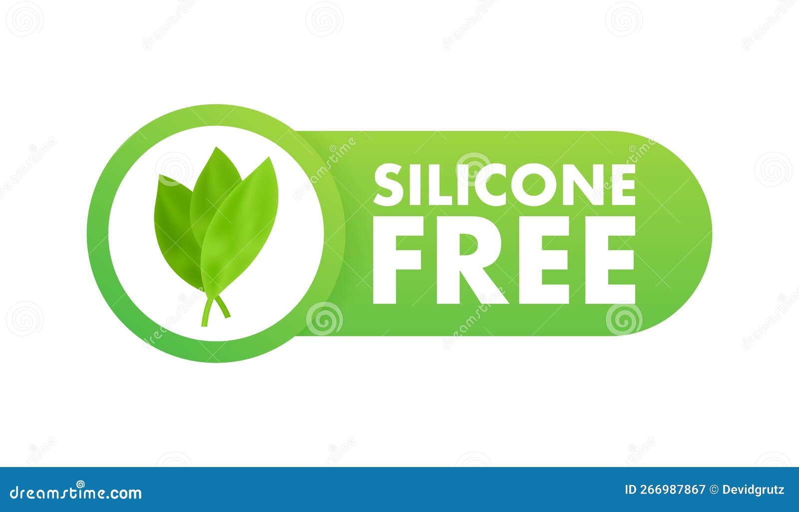 Silicone Free Sign, Label. Silicone Free Icon. Vector Stock ...