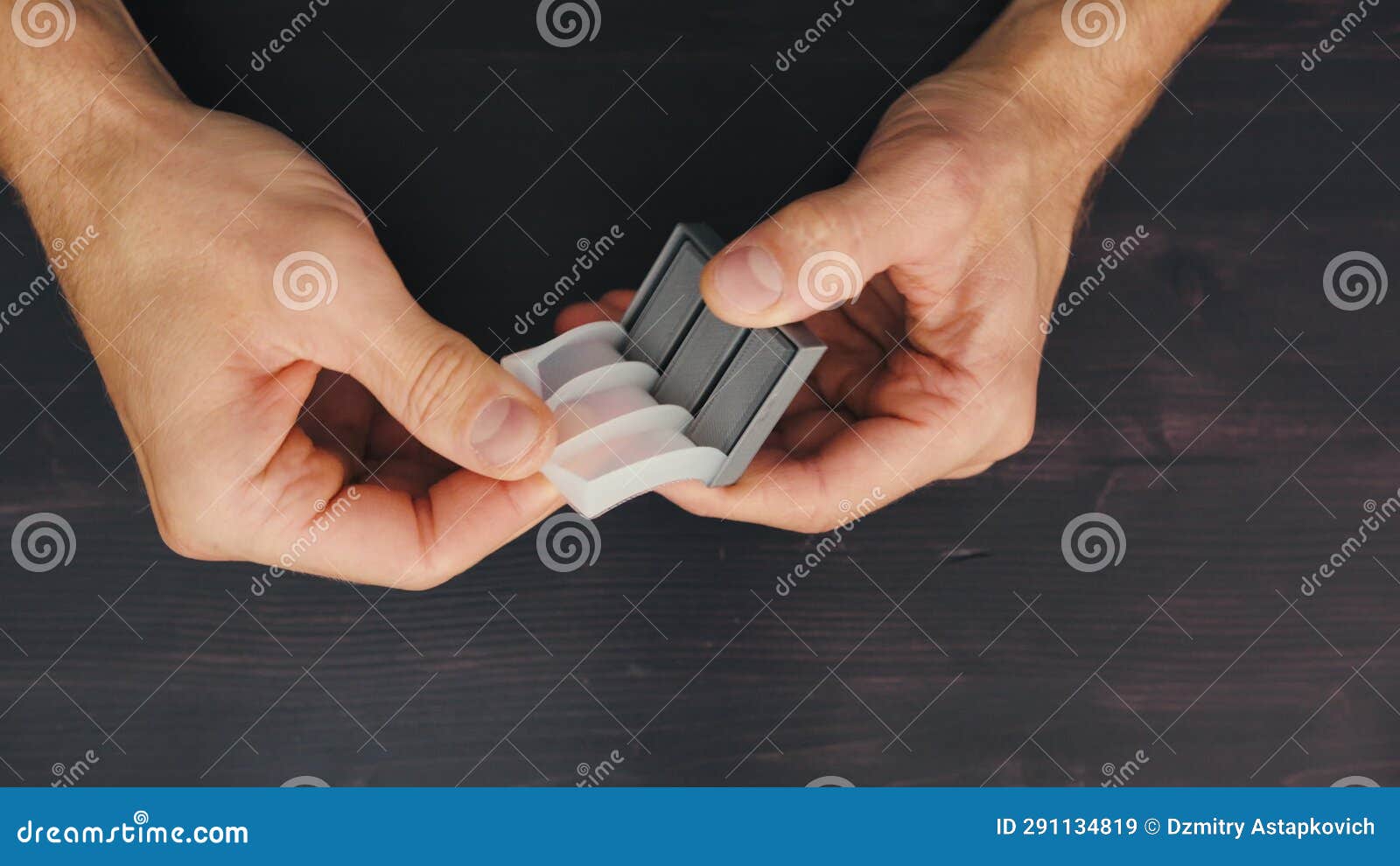 Silicone Mold Creation and Extraction Process Stock Video - Video of ...