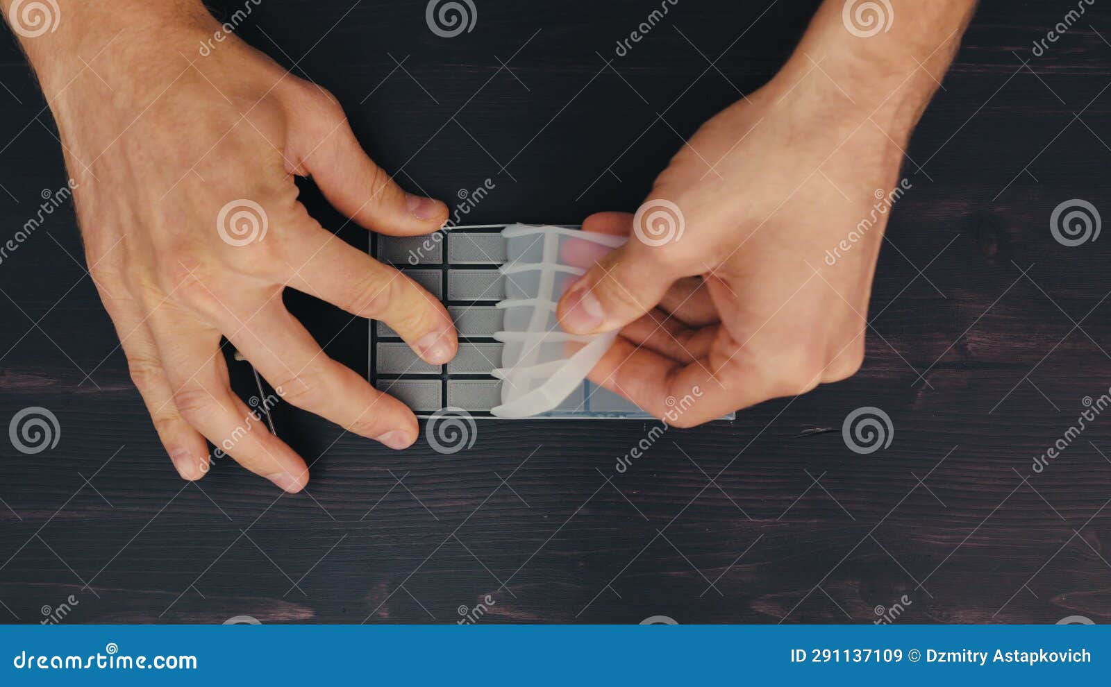 Silicone Mold Creation and Extraction Process Stock Video - Video of ...