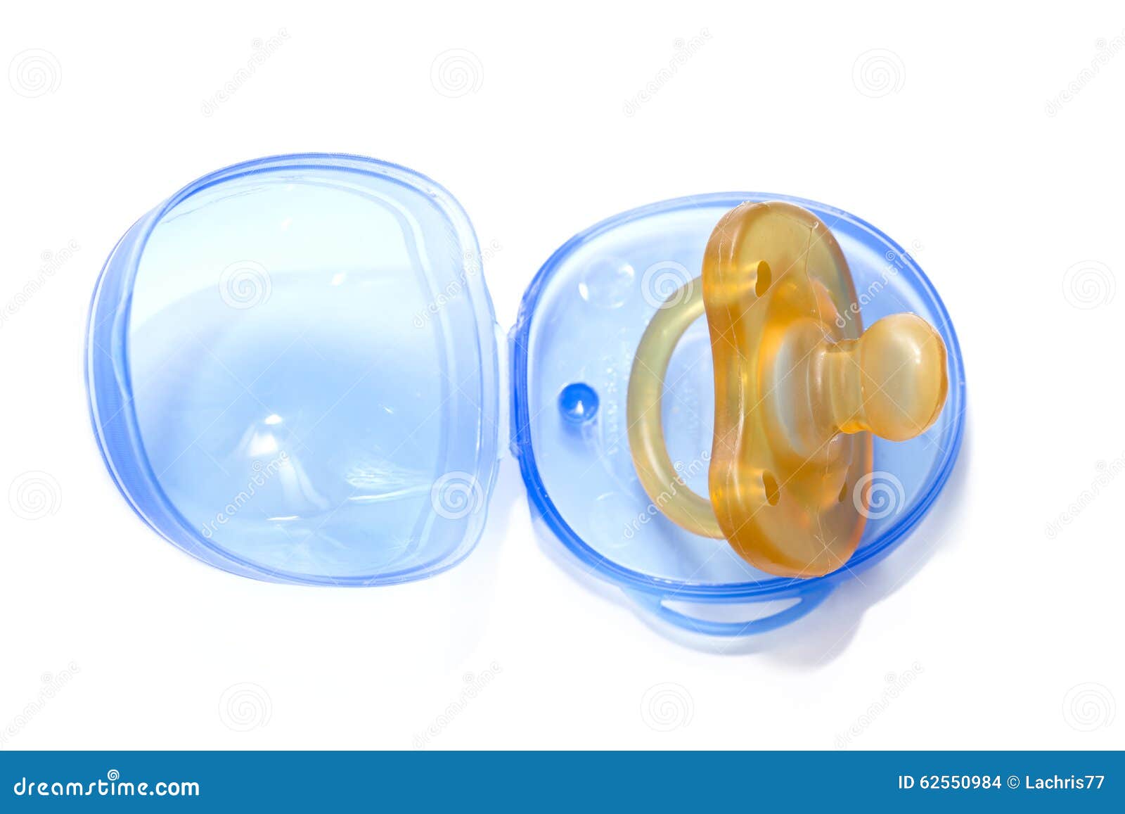 Silicone pacifier stock photo. Image of isolated, yellow - 62550984