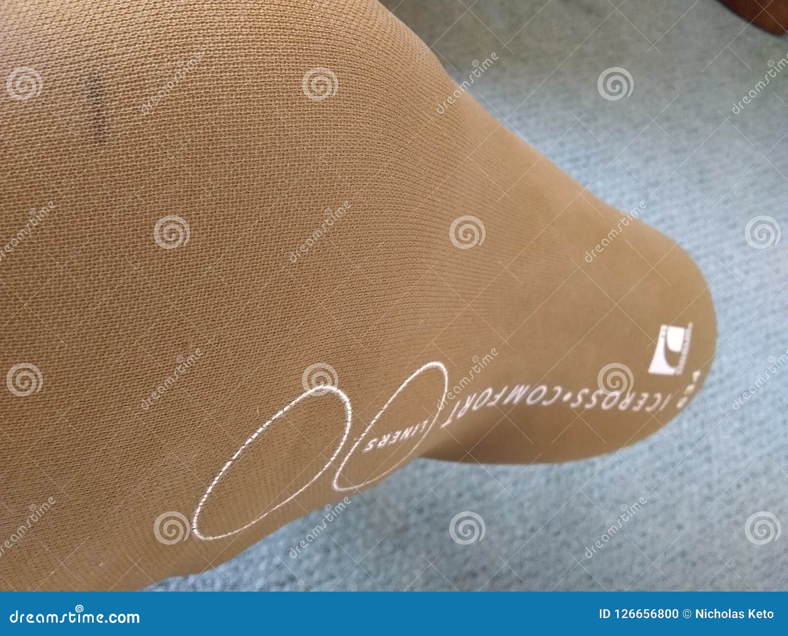 Silicone Sleeve for Artificial Leg Editorial Image - Image of silicone ...