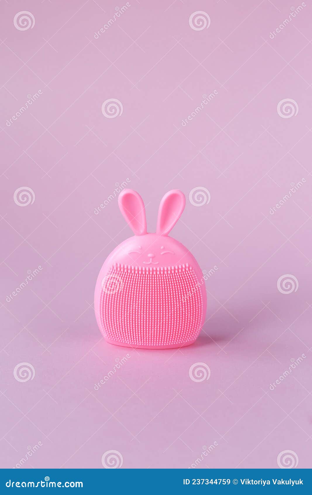 Silicone Sponge for Washing Pink Stock Image - Image of natural ...