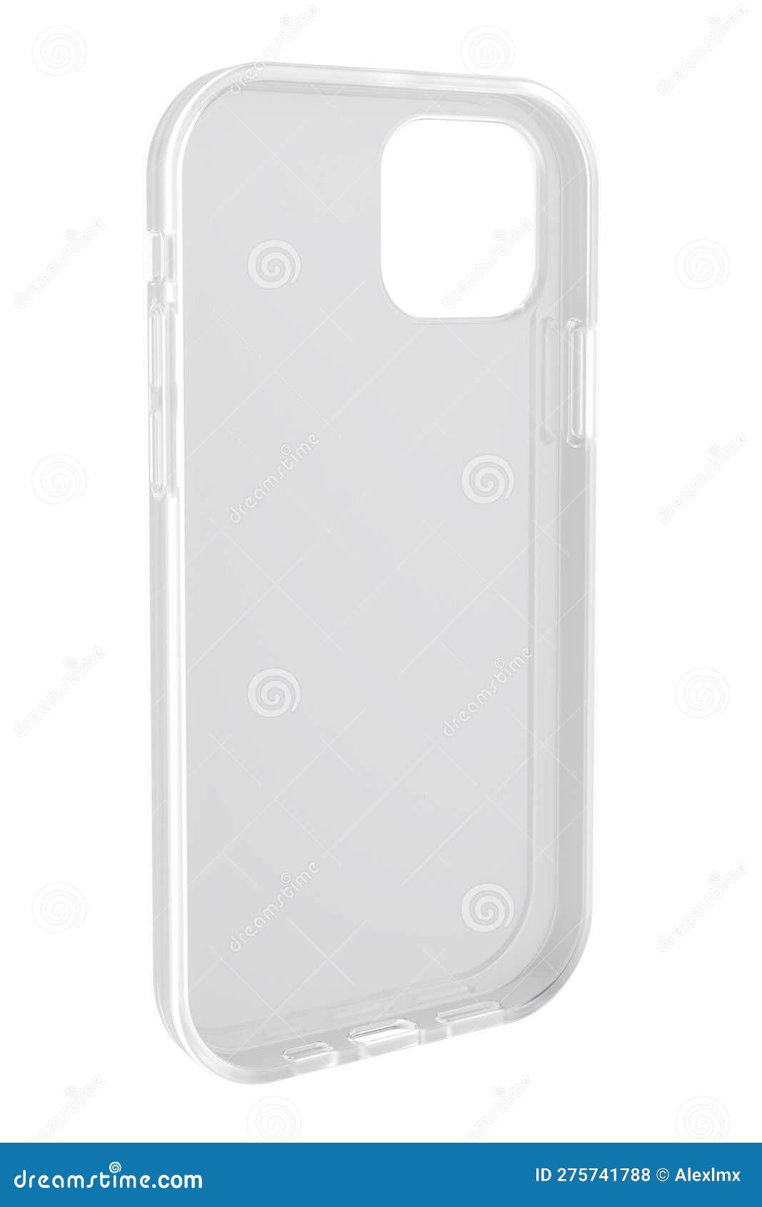 Plastic Transparent Cover for Mobile Phone, 3D Rendering Stock ...