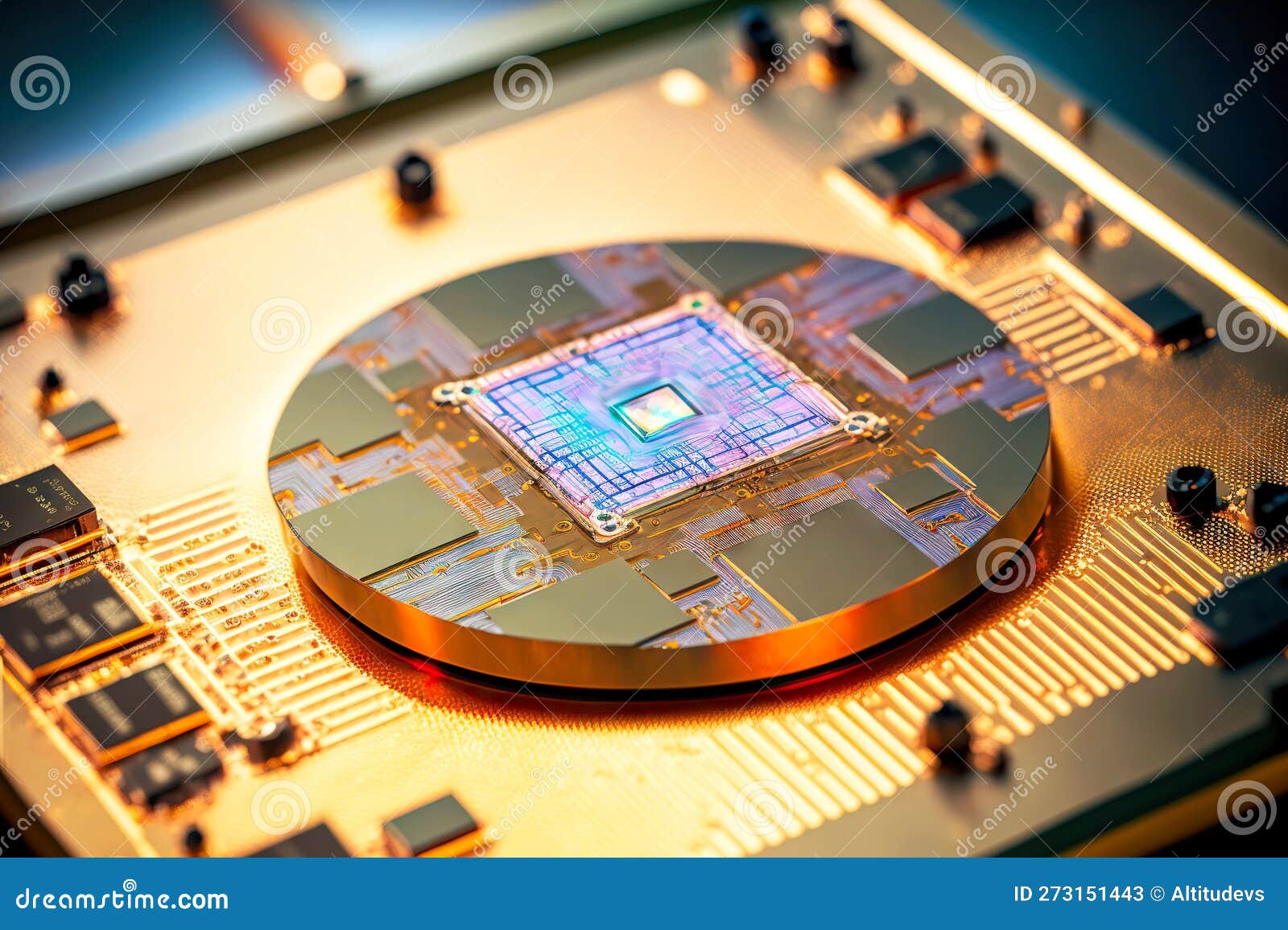 Silicone Wafer Semiconductor Manufacturing Technology Development Of ...