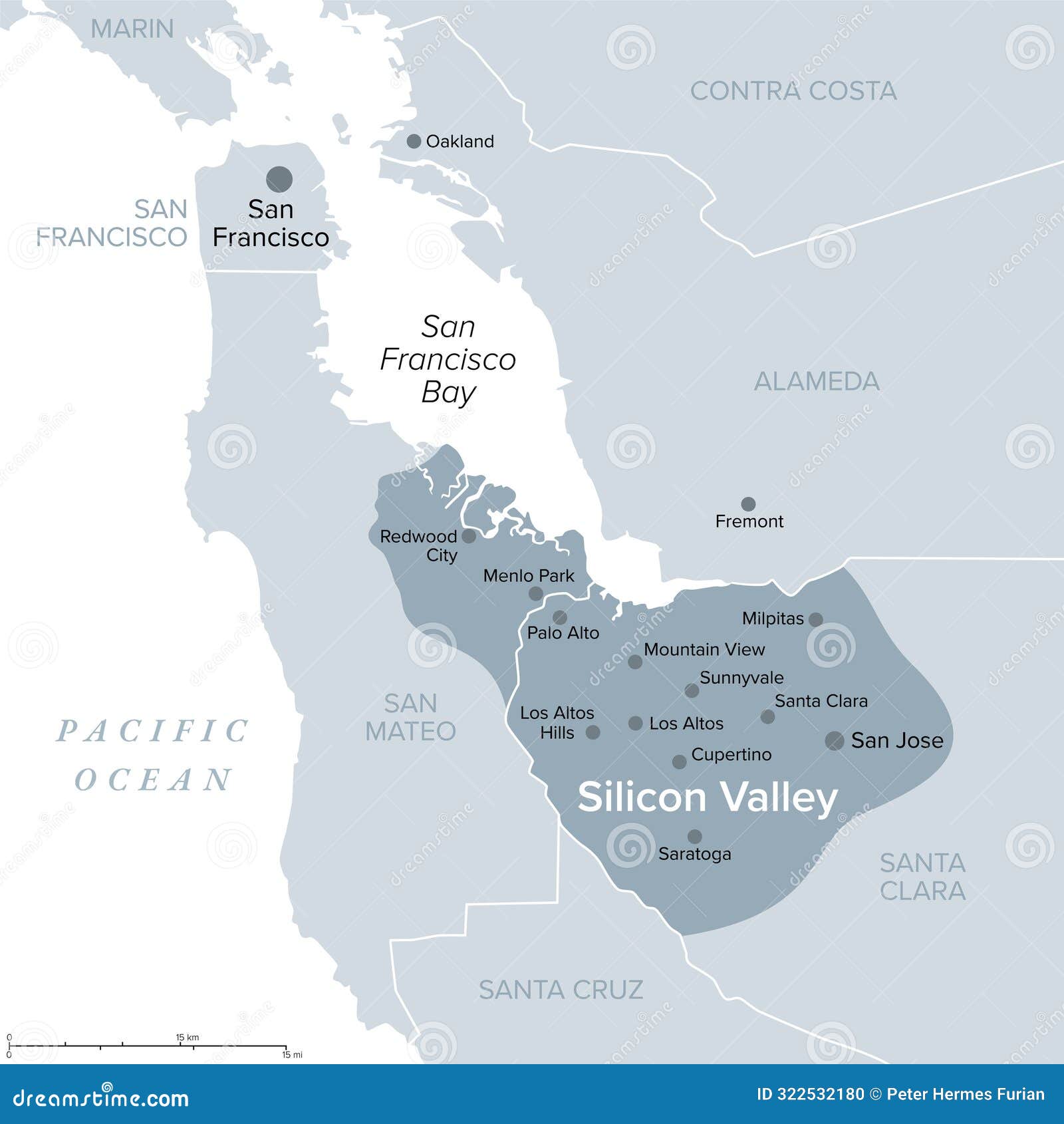 Silicon Valley California Map Silicon Valley | List | AllTrails