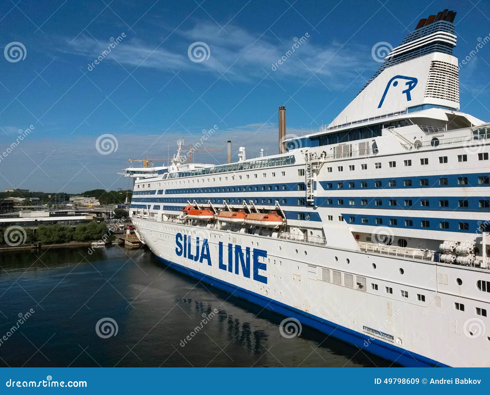 Silja Line editorial stock image. Image of cruise, seaboard - 49798609