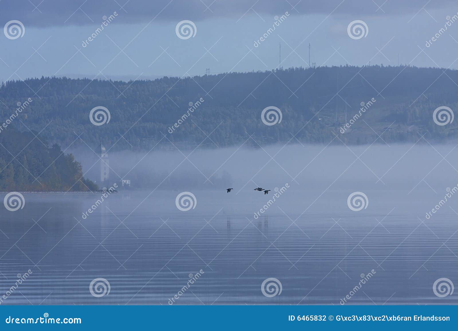 Siljan lake scenic Sweden stock photo. Image of swedish - 6465832