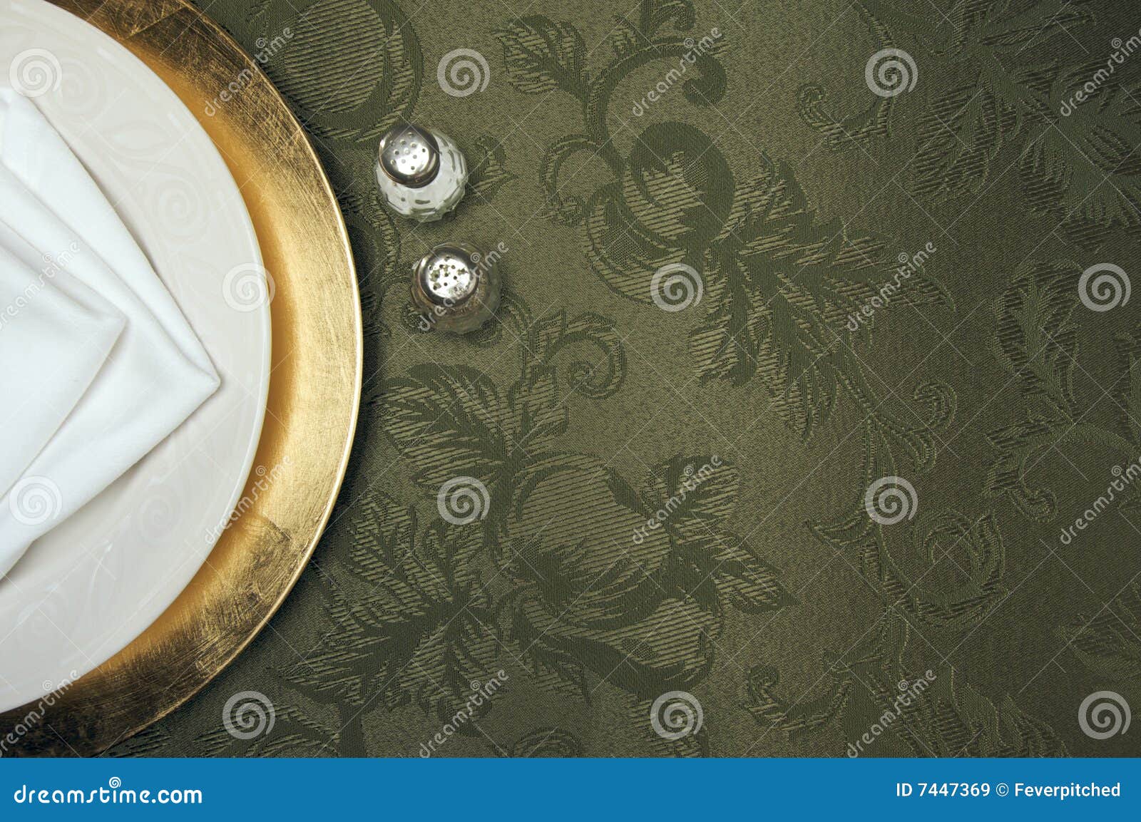 Silk Background and Plate Setting Stock Image - Image of romantic ...