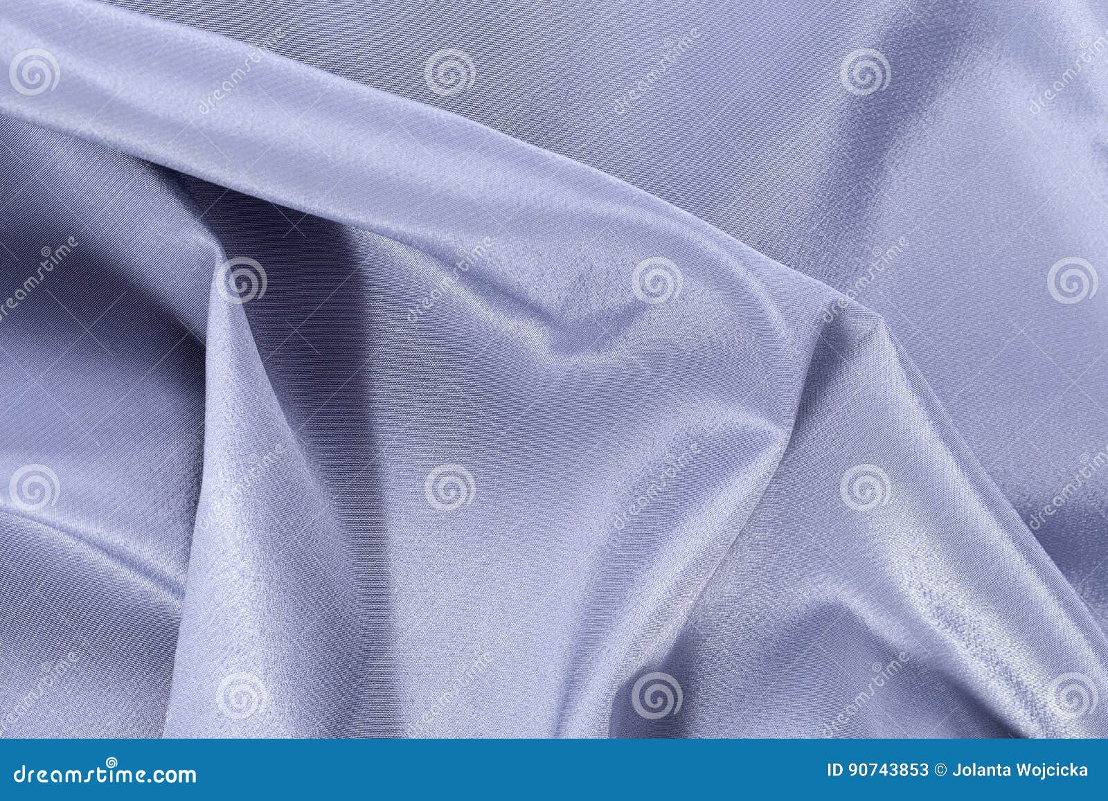 Silk Background, Texture of Gray Blue Shiny Fabric Stock Image - Image ...