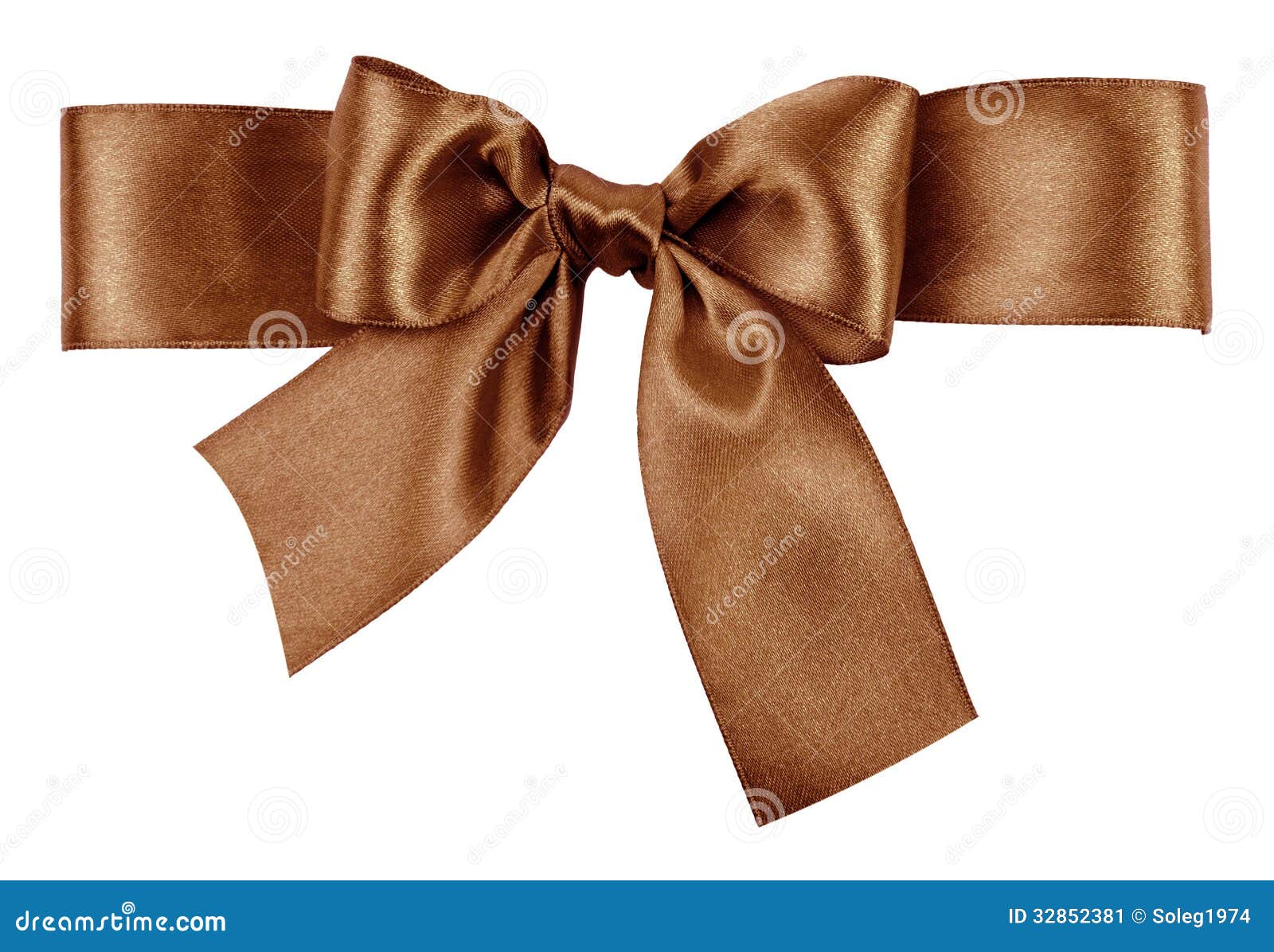 Silk brown bow stock image. Image of color, celebration - 32852381