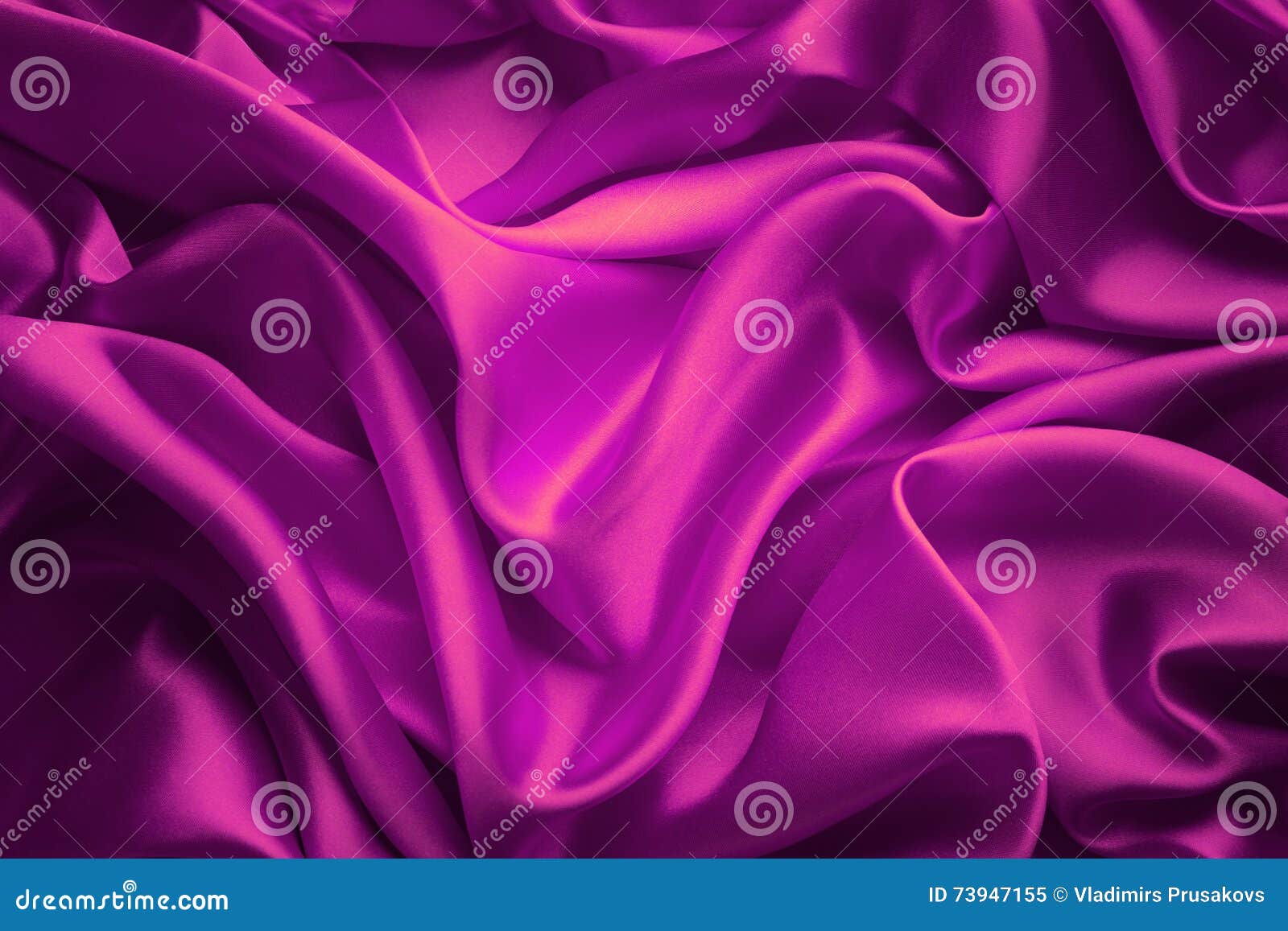 Silk Cloth Background, Pink Satin Fabric Waves Sheets, Abstract Stock ...
