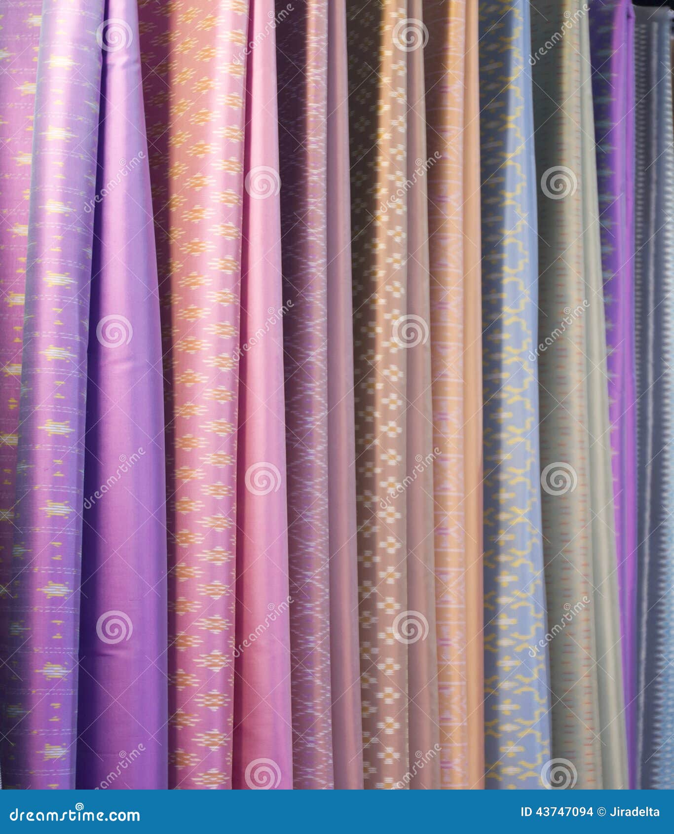 Silk Clothes Local Handcraft Stock Photo - Image of east, fabric: 43747094