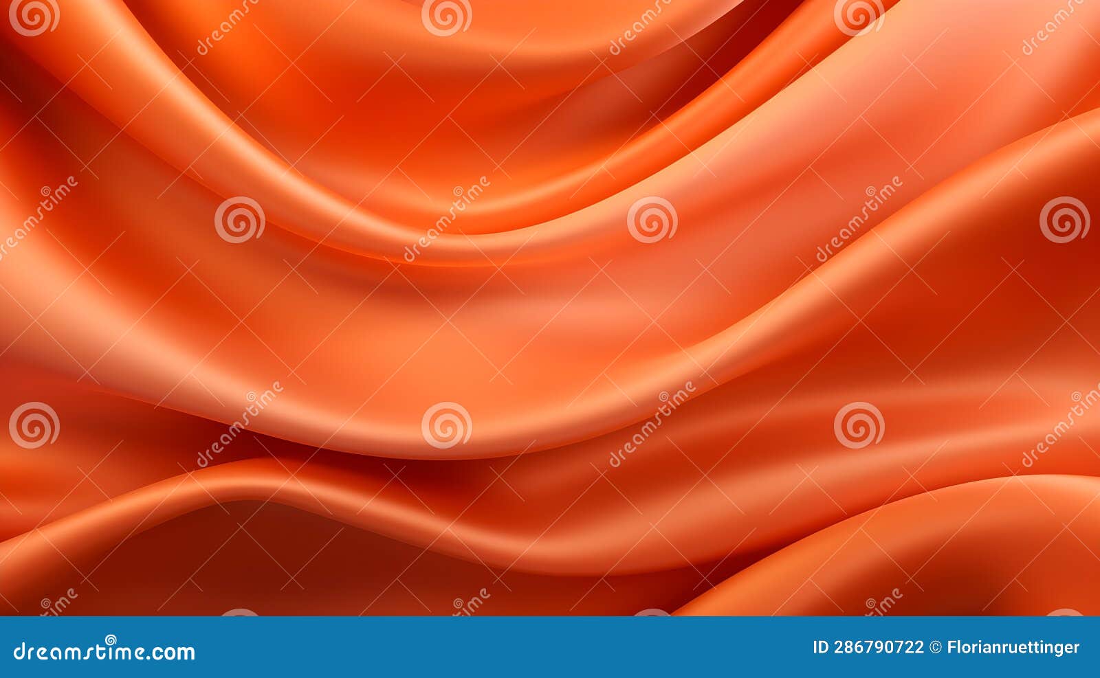 Orange Silk Fabric Texture with Beautiful Waves. Elegant Background for a Luxury Product Stock ...