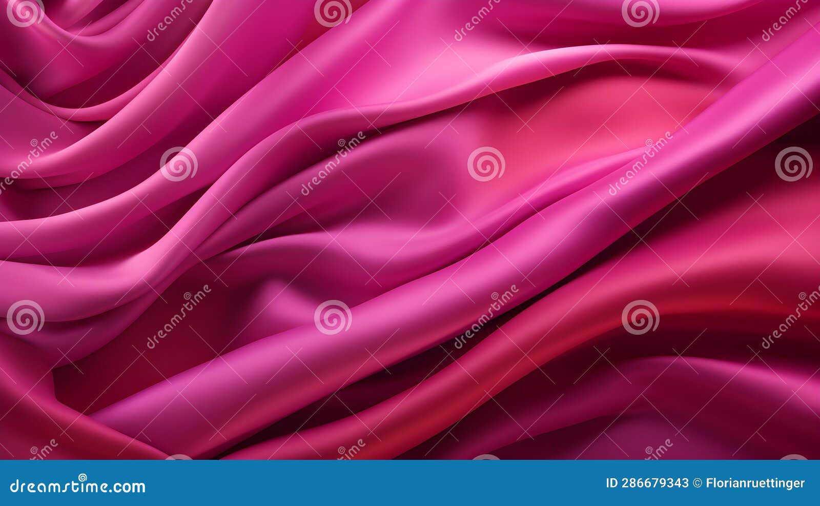 Fuchsia Silk Fabric Texture with Beautiful Waves. Elegant Background ...