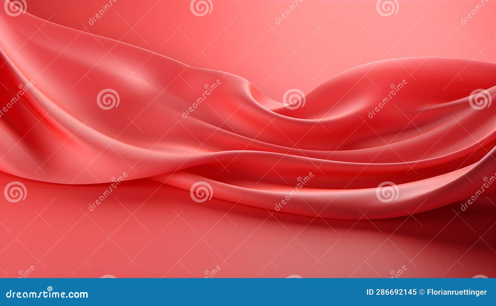 Light Red Silk Fabric Texture with Beautiful Waves. Elegant Background ...