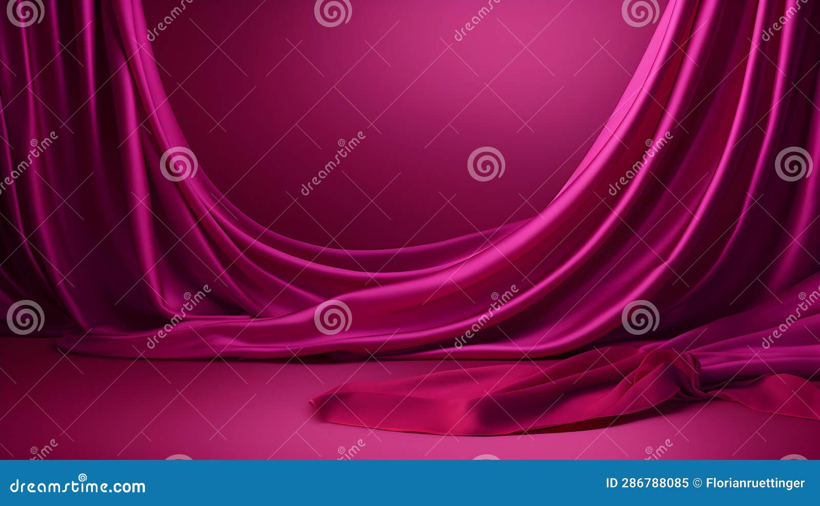 Magenta Silk Fabric Texture with Beautiful Waves. Elegant Background ...