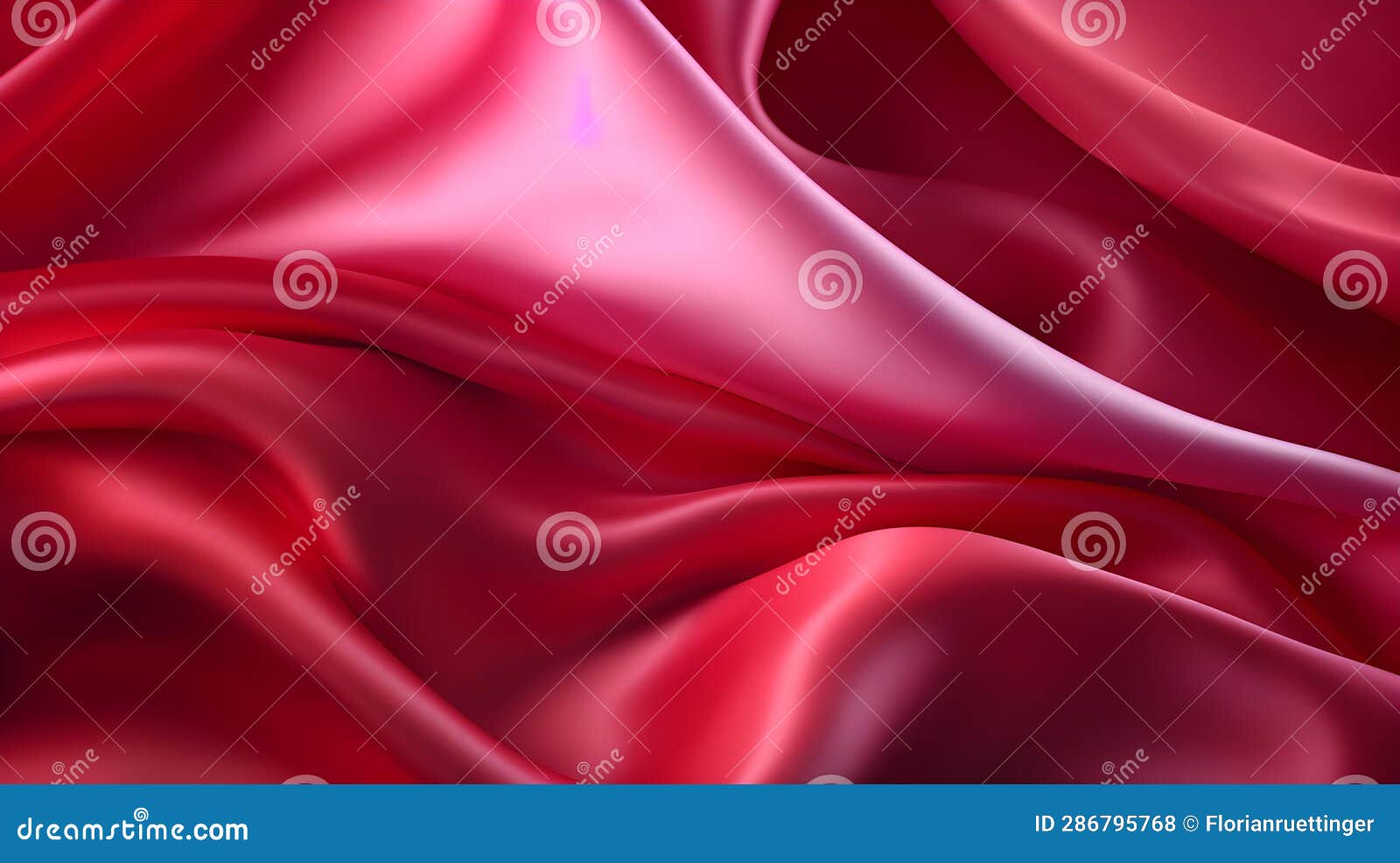 Ruby Silk Fabric Texture with Beautiful Waves. Elegant Background for a ...