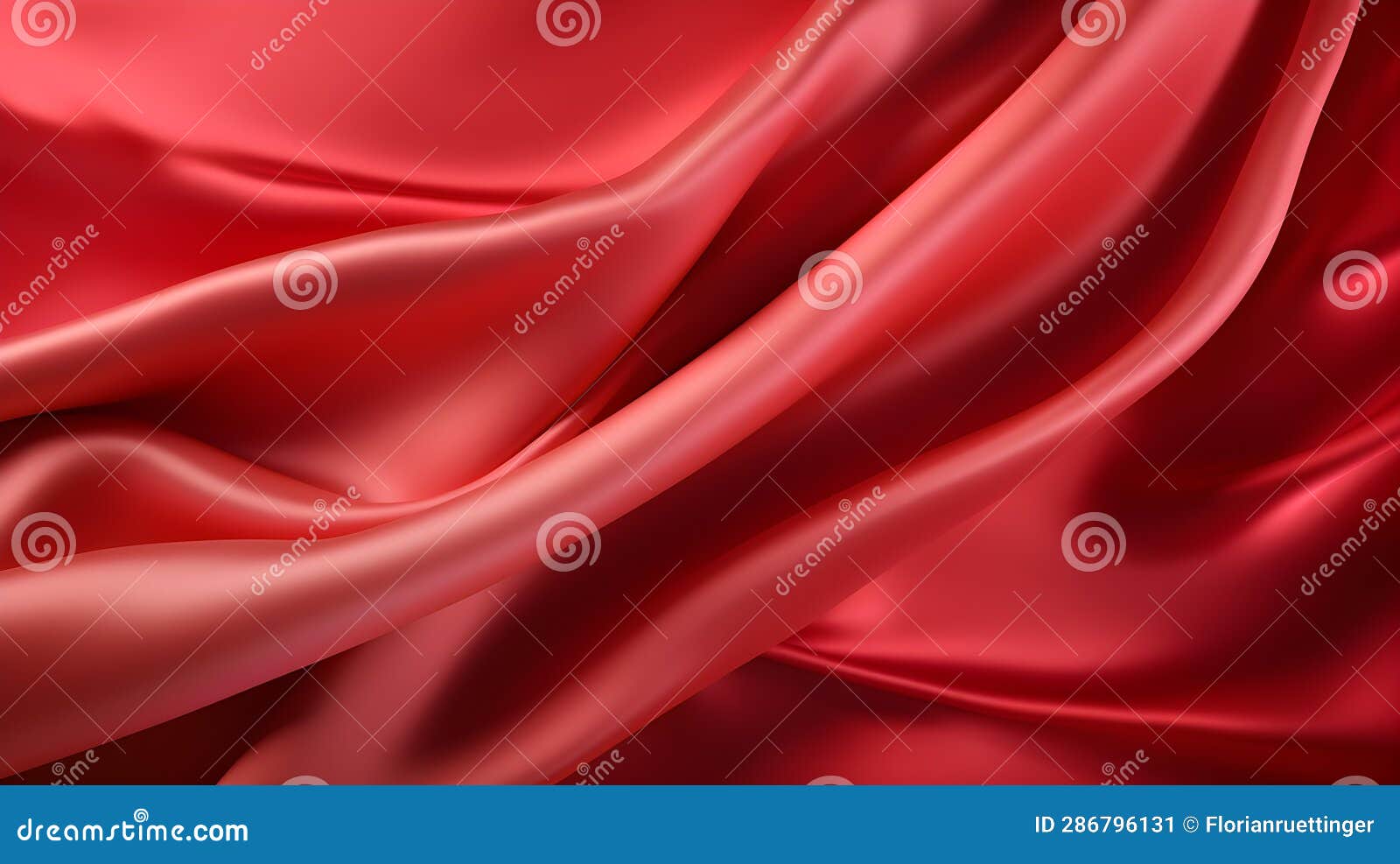 Ruby Silk Fabric Texture with Beautiful Waves. Elegant Background for a ...