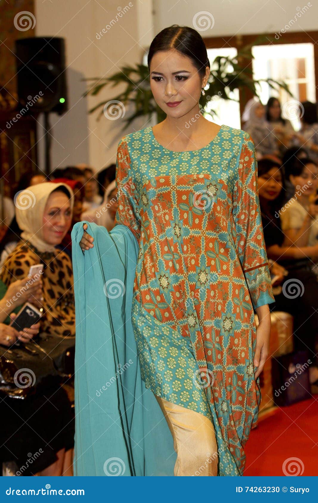 Silk fabric editorial image. Image of clothes, models - 74263230