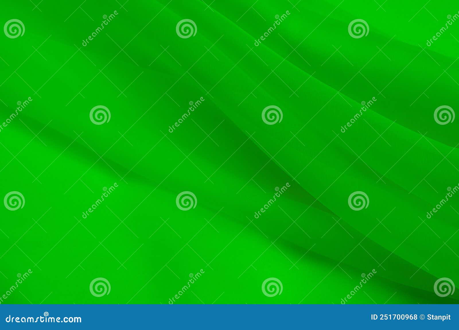 Silk Fabric, Organza Green Color Stock Photo - Image of drapery, bright ...