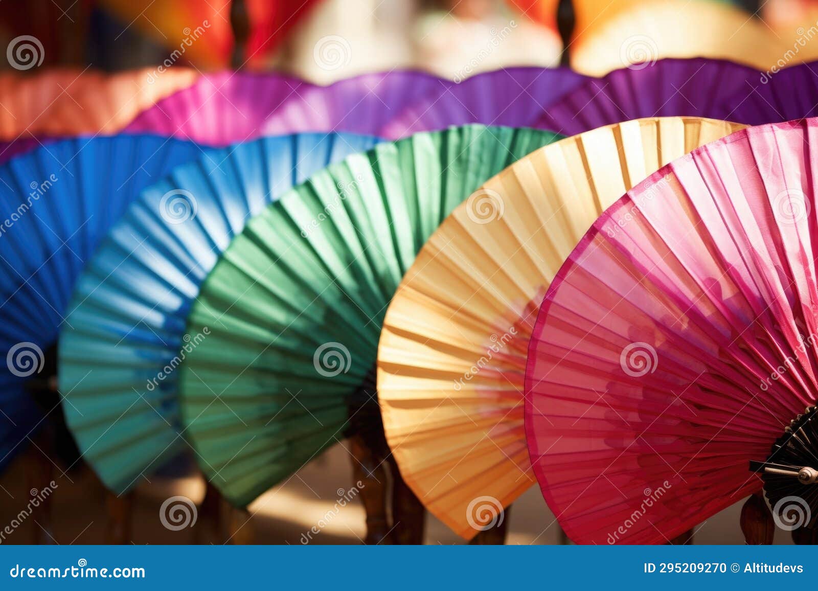 Silk Fans Employed in Traditional Chinese Dance Stock Photo - Image of ...