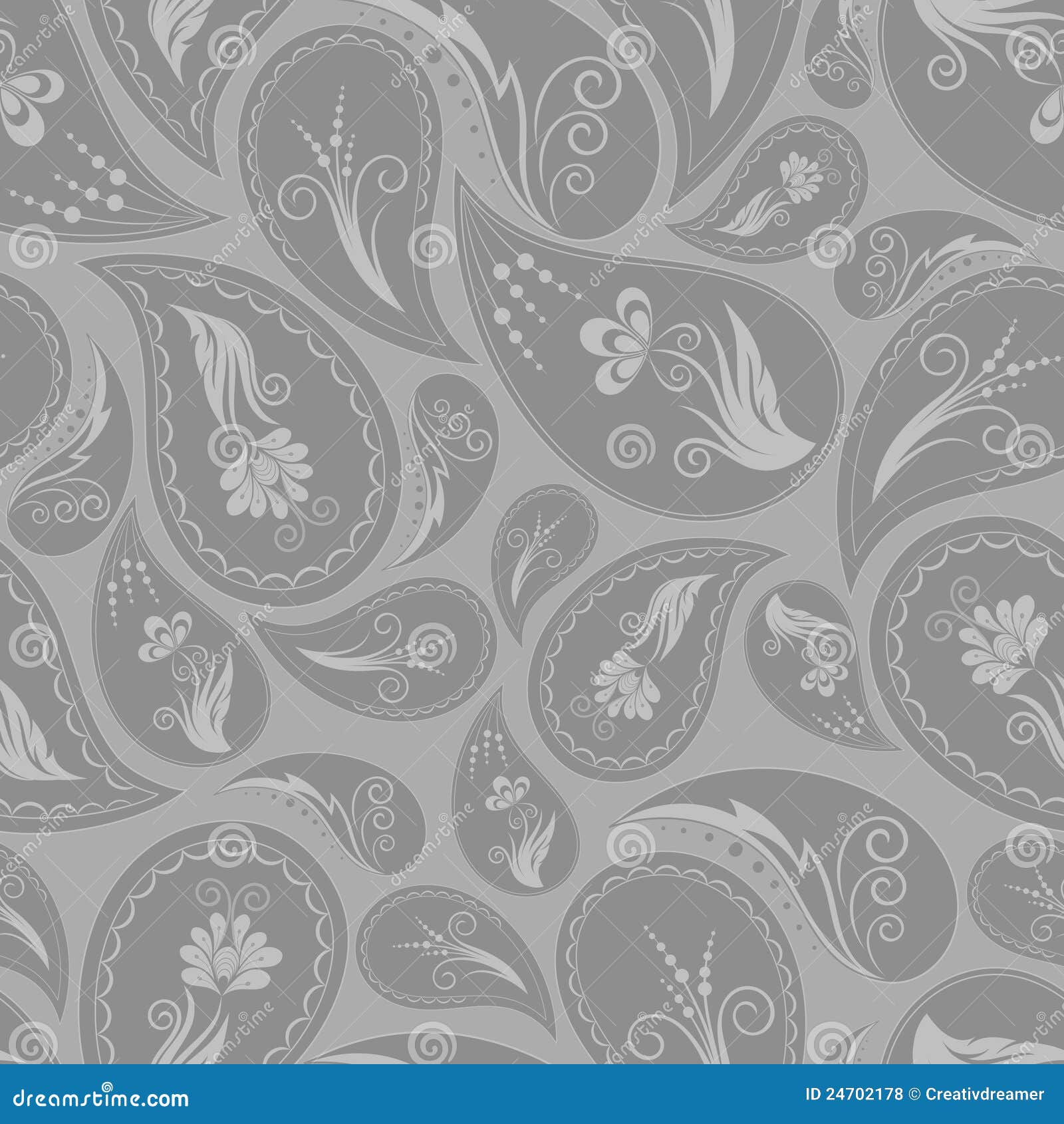 Silk Floral Vector Background Pattern Stock Vector - Illustration of ...