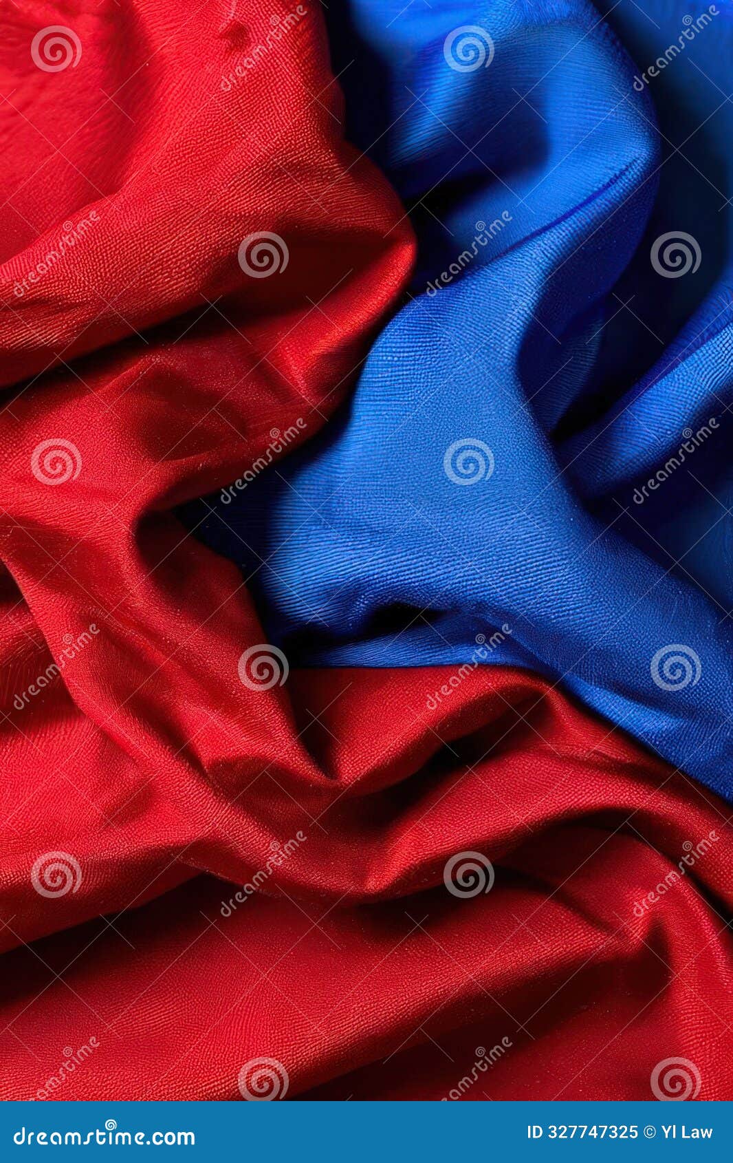 Silk Luxury Background, Piece of Cloth, Deep Red and Blue Cloth Texture ...