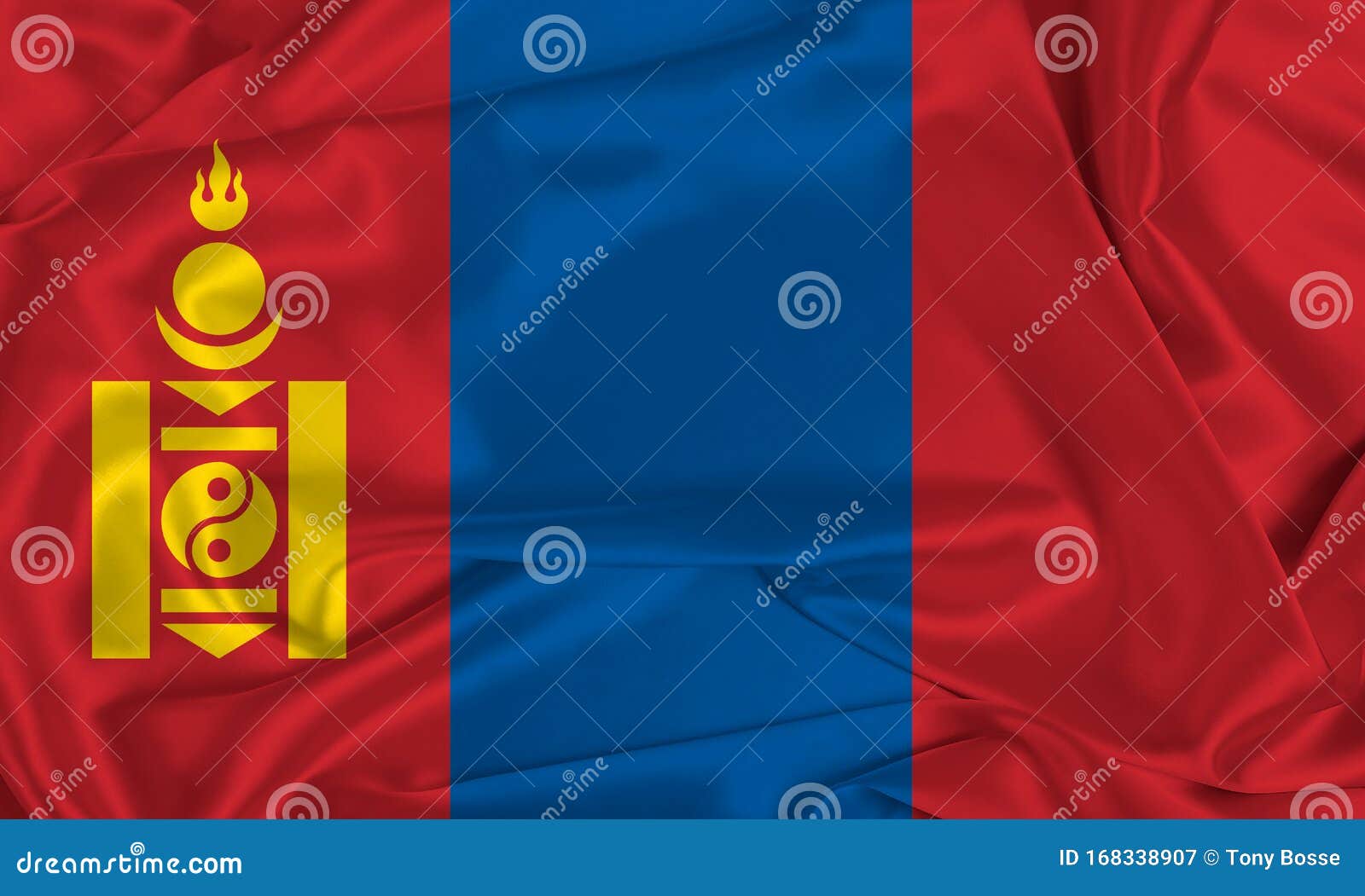 Mongolian Flag Wallpaper