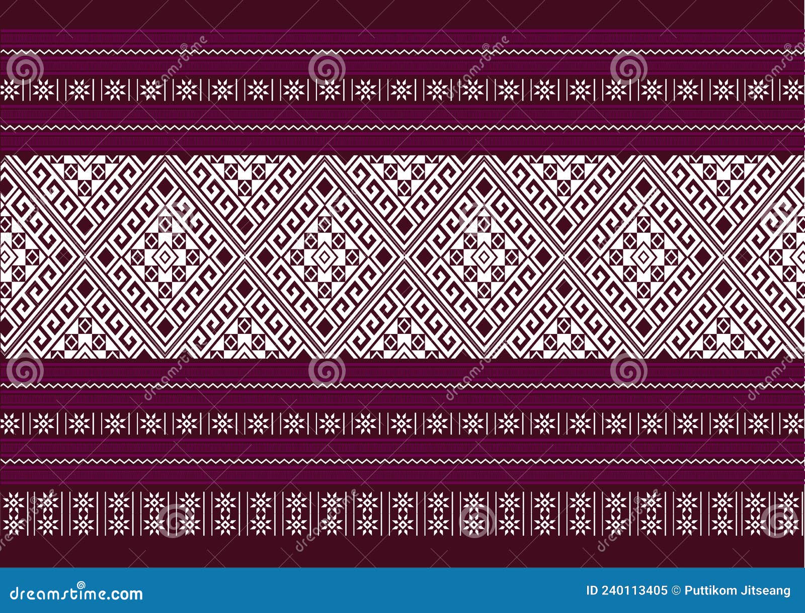 Silk Line Pattern with Brown Tone Stock Vector - Illustration of ...
