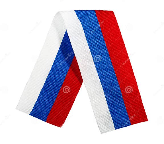 Silk Ribbon - the Russian Flag Stock Photo - Image of weave, blue: 20769578