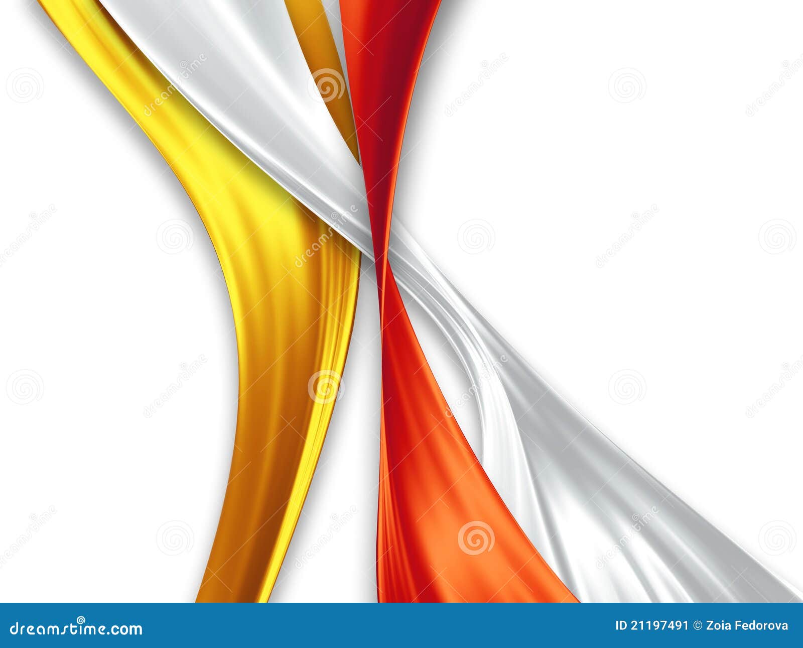 Silk ribbons stock illustration. Illustration of banner - 21197491
