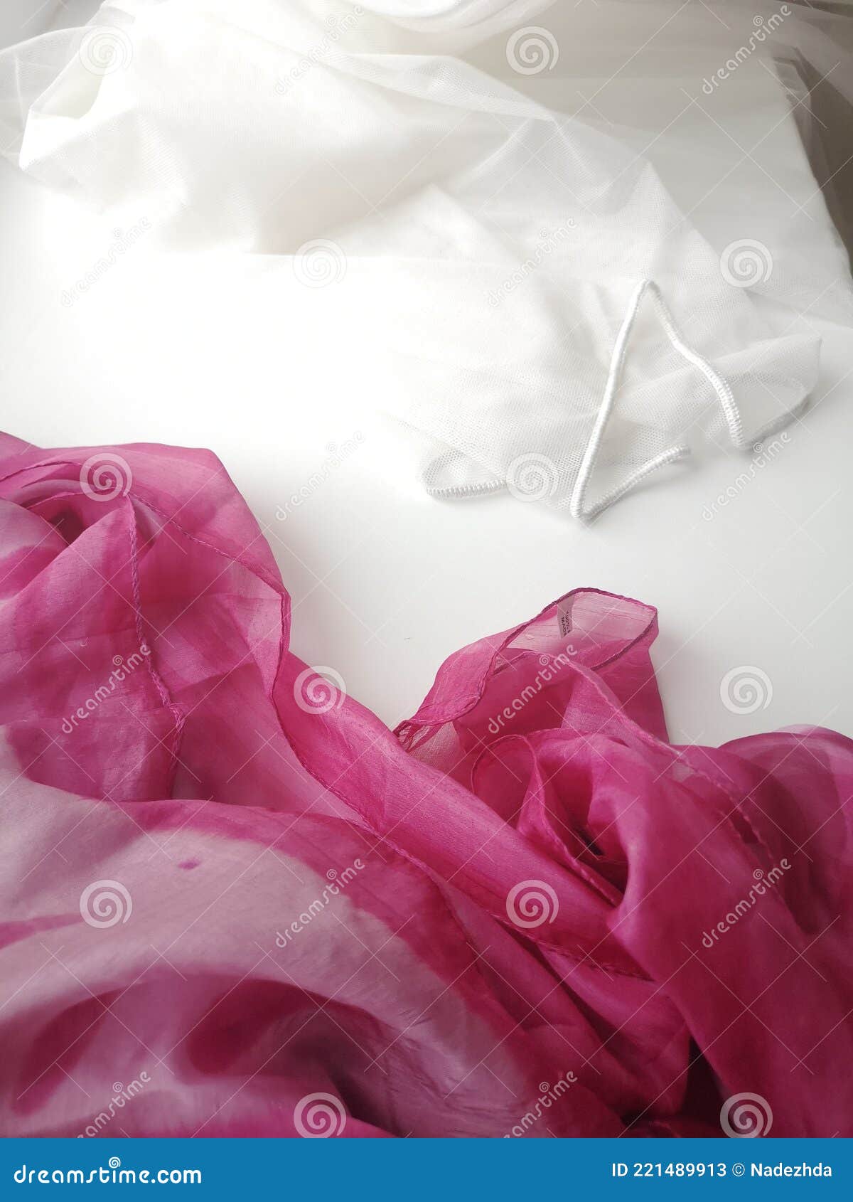 Silk on the table stock image. Image of table, melage - 221489913