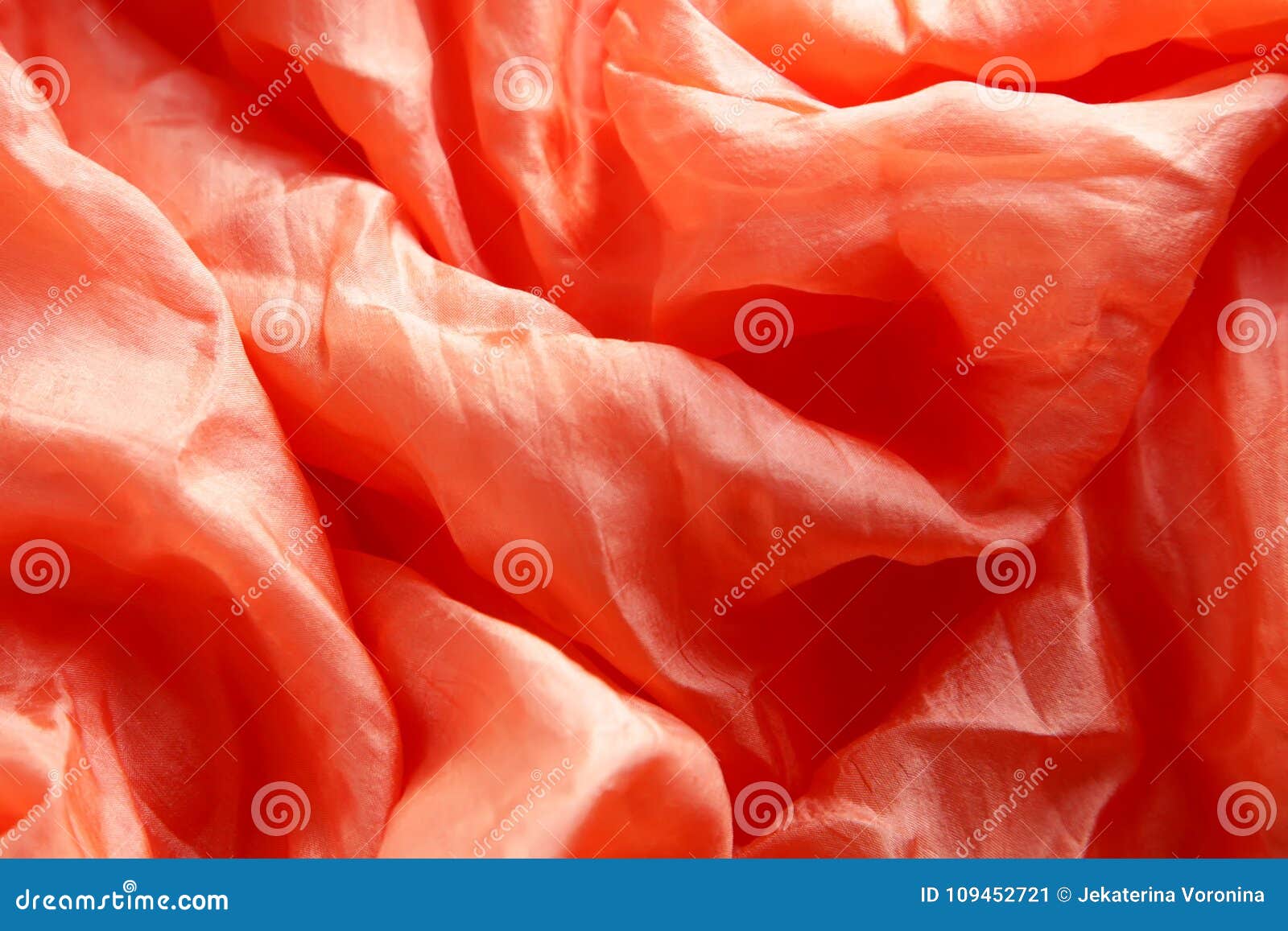 Silk Texture of Orange Color Stock Image - Image of flowing, colorful ...