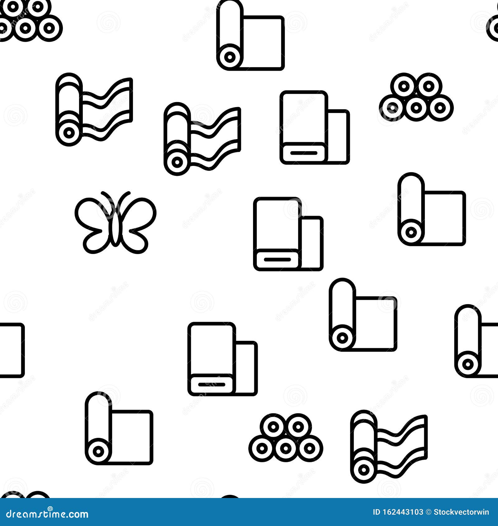 Silk Vector Seamless Pattern Stock Vector - Illustration of background ...