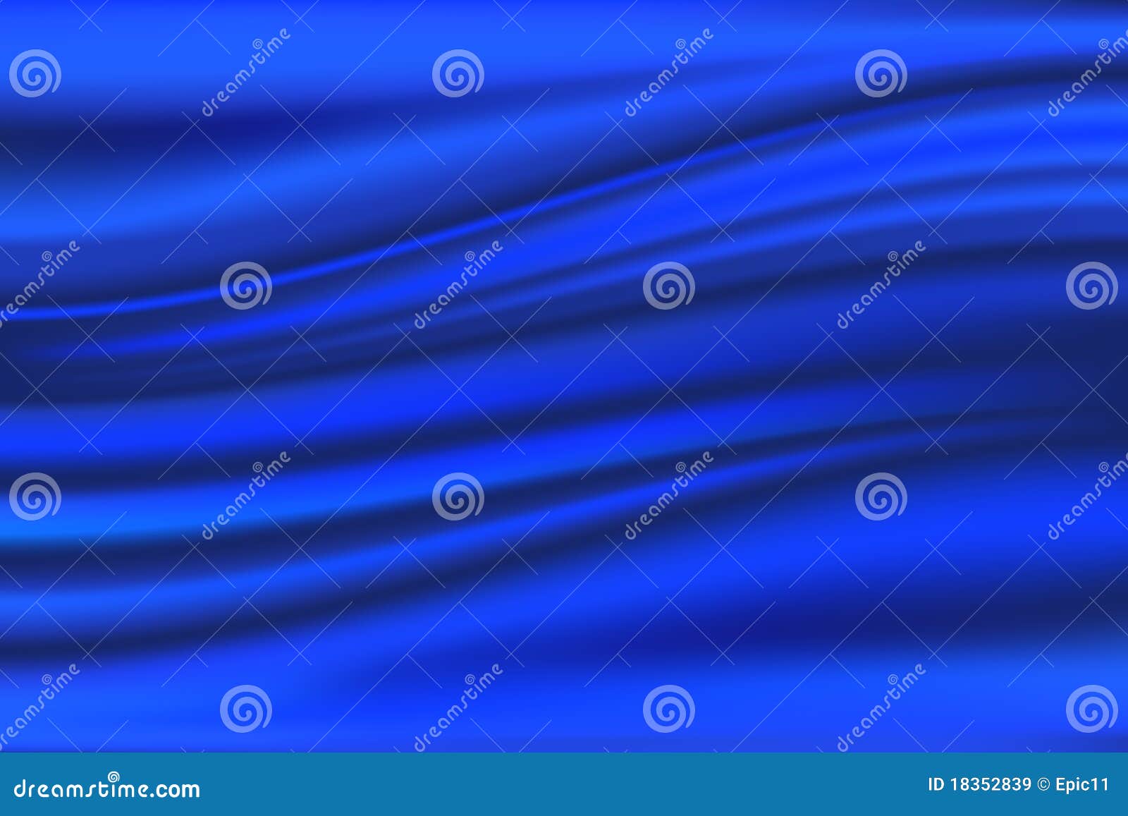 Silk Wave stock vector. Illustration of blue, romance - 18352839