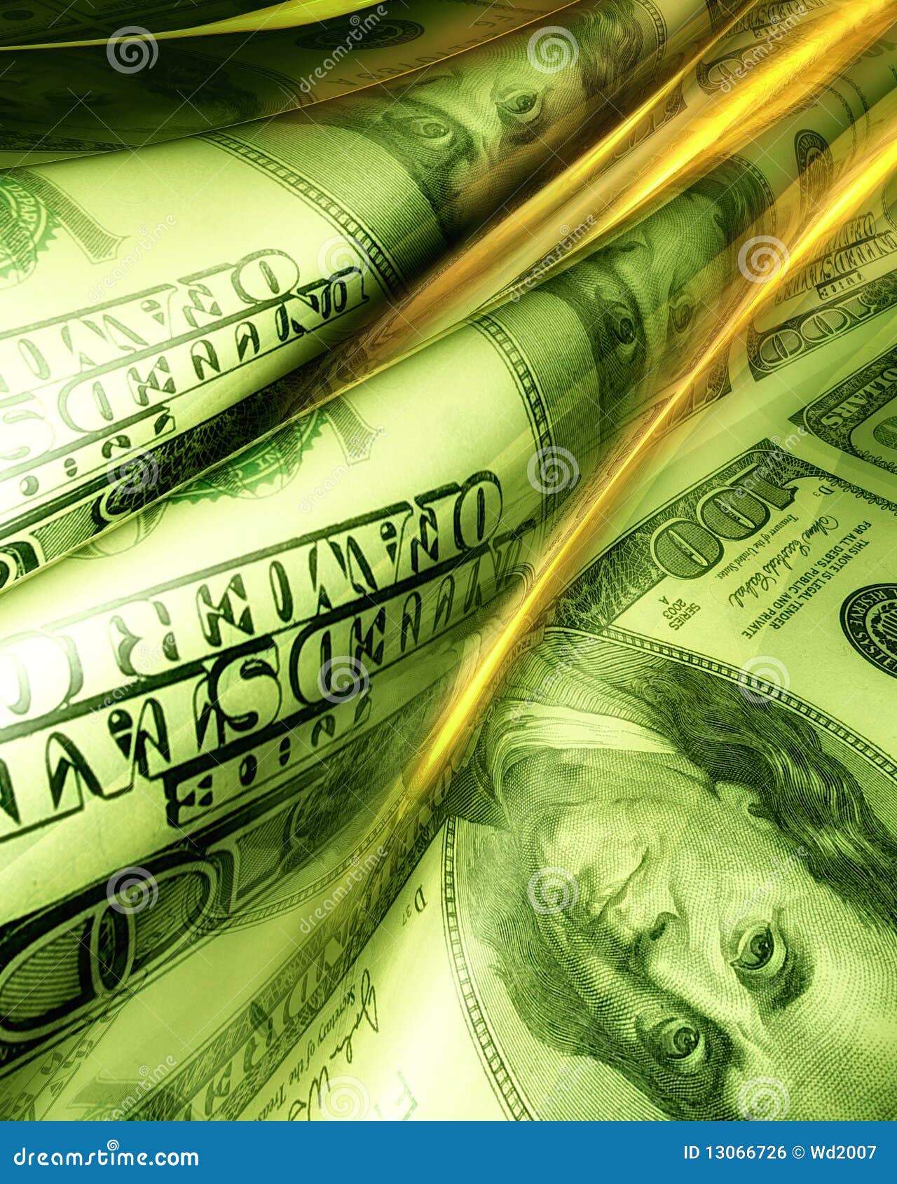 Silky Smooth And Glowing Money Abstract Royalty Free Stock Image ...