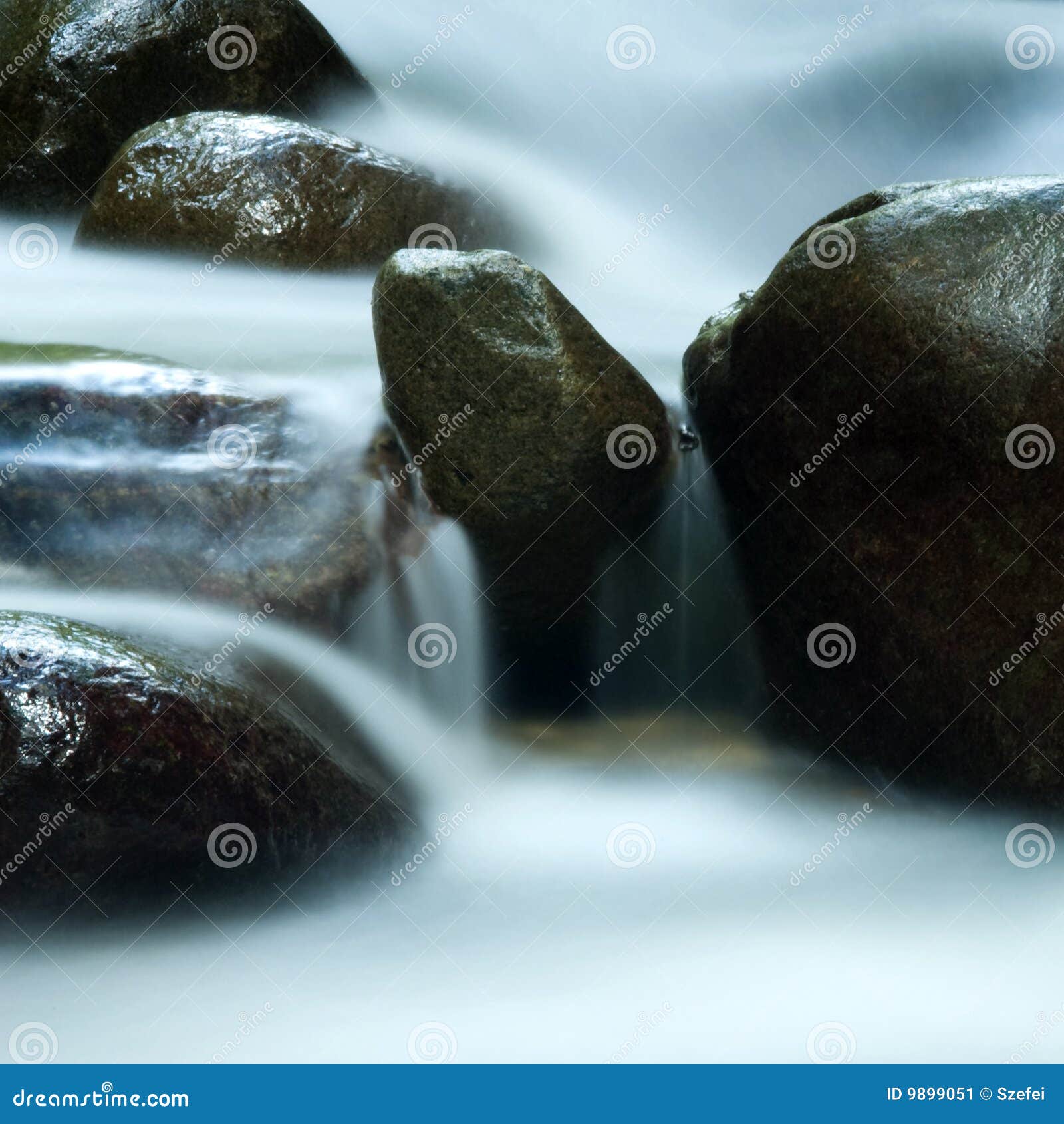 Silky water stock image. Image of fall, health, landscape - 9899051