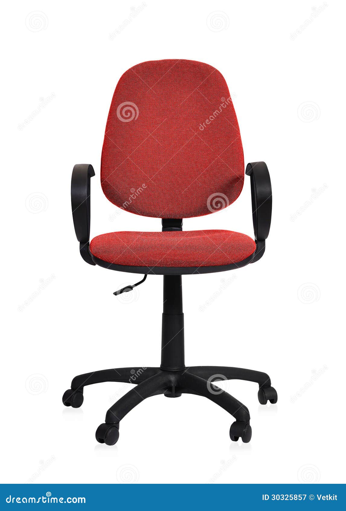 Silla roja de la oficina imagen de archivo. Imagen de asiento - 30325857
