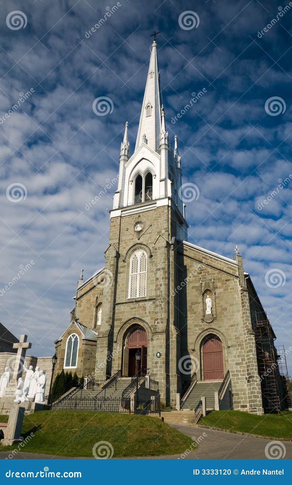 Sillery Church stock photo. Image of religous, catholic - 3333120