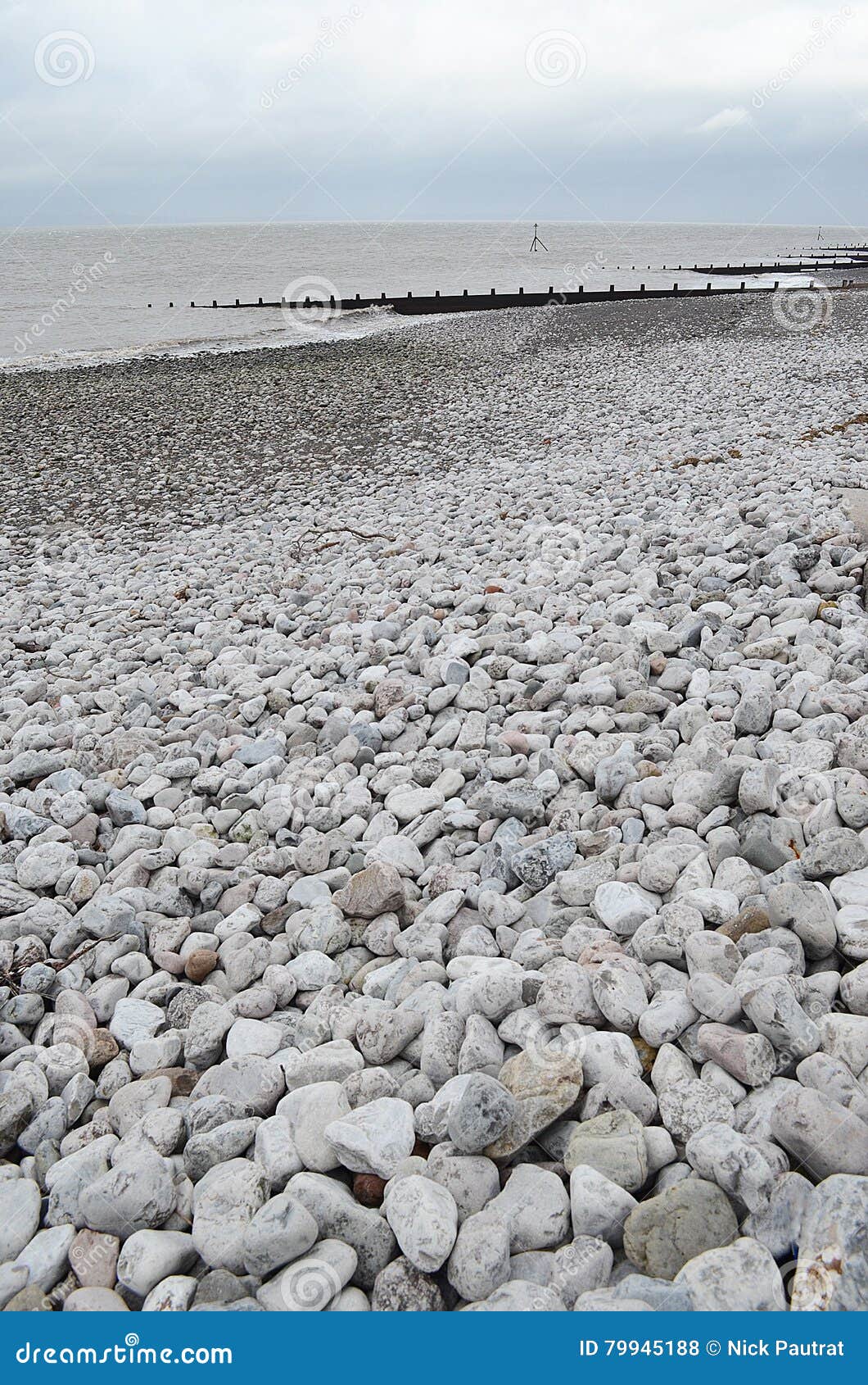 Silloth Beach,Cumbria stock photo. Image of beach, pebbles - 79945188