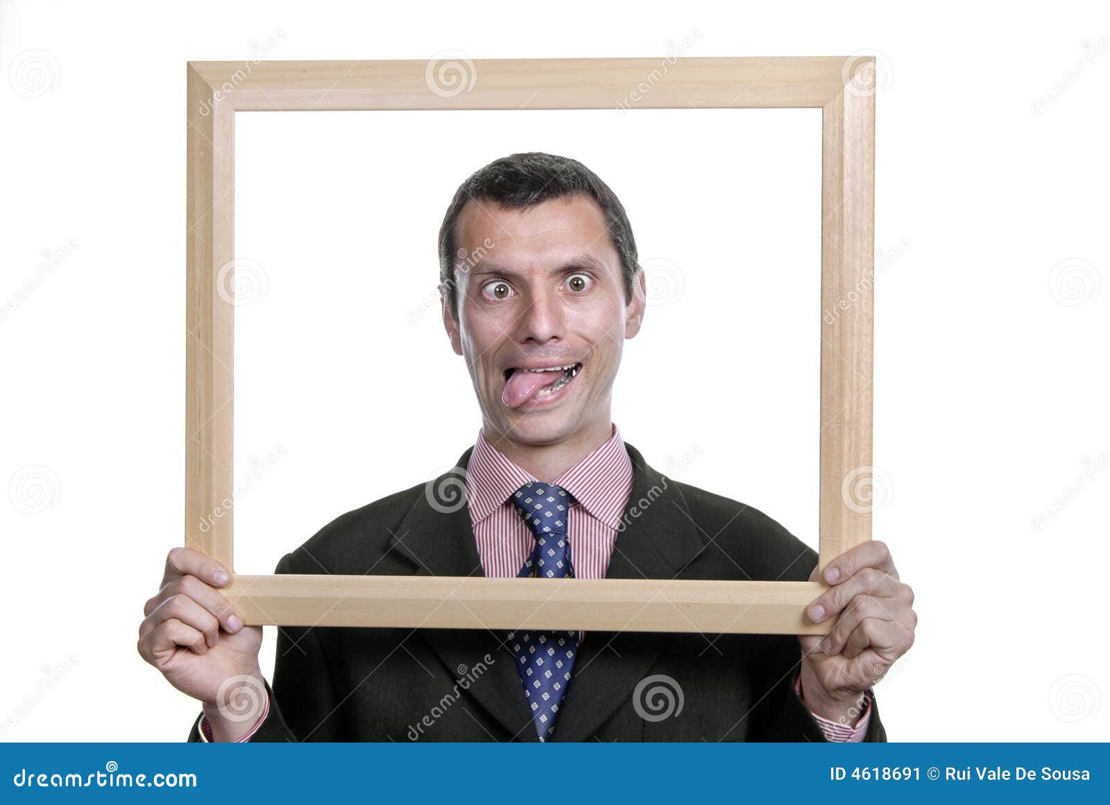 Silly stock image. Image of isolated, hand, corporate - 4618691