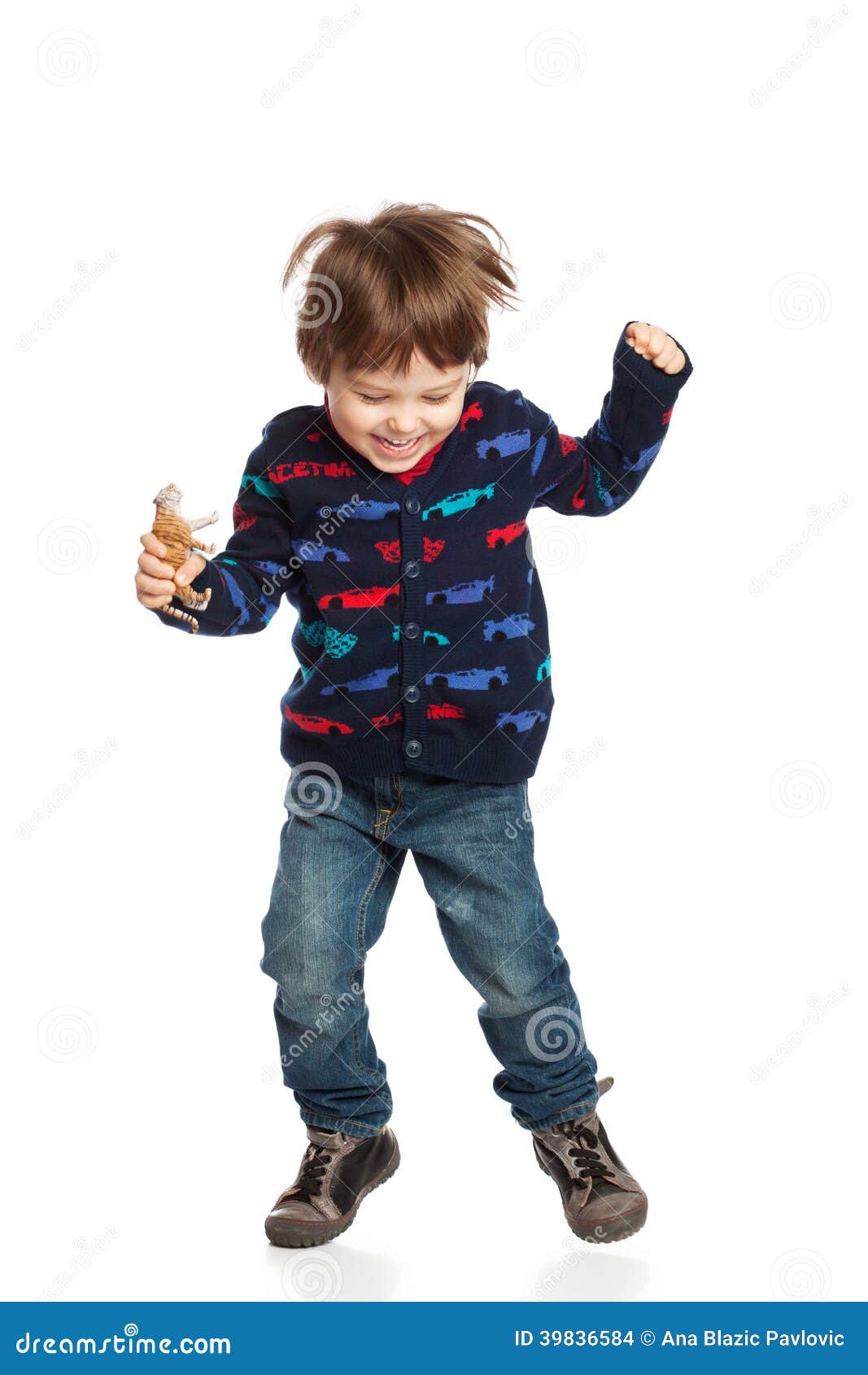 Silly boy stock photo. Image of shot, jeans, jumping - 39836584