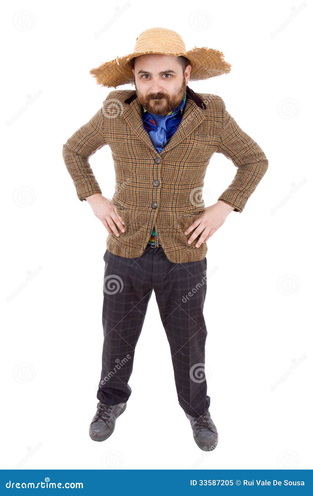 Silly casual man stock image. Image of beautiful, person - 33587205