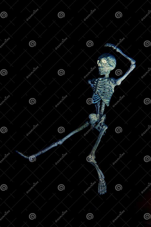 Dancing Skeleton X ray stock image. Image of science - 165577355