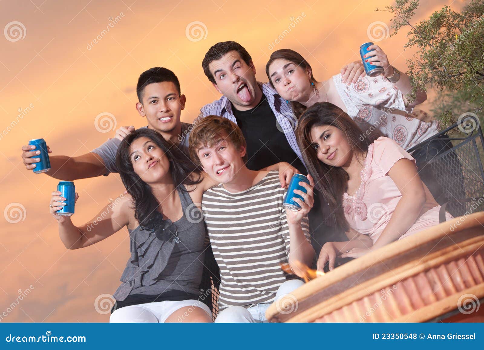 Silly Drinking Buddies stock photo. Image of mexican - 23350548