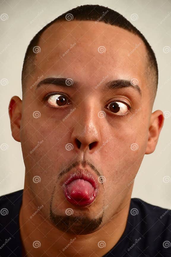 Silly expression stock image. Image of tongue, funny - 18220185