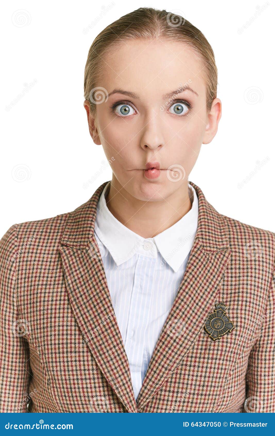 Silly expression stock photo. Image of silly, astonishment - 64347050